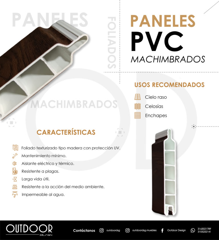 Panel Machimbrado - Outdoor Design